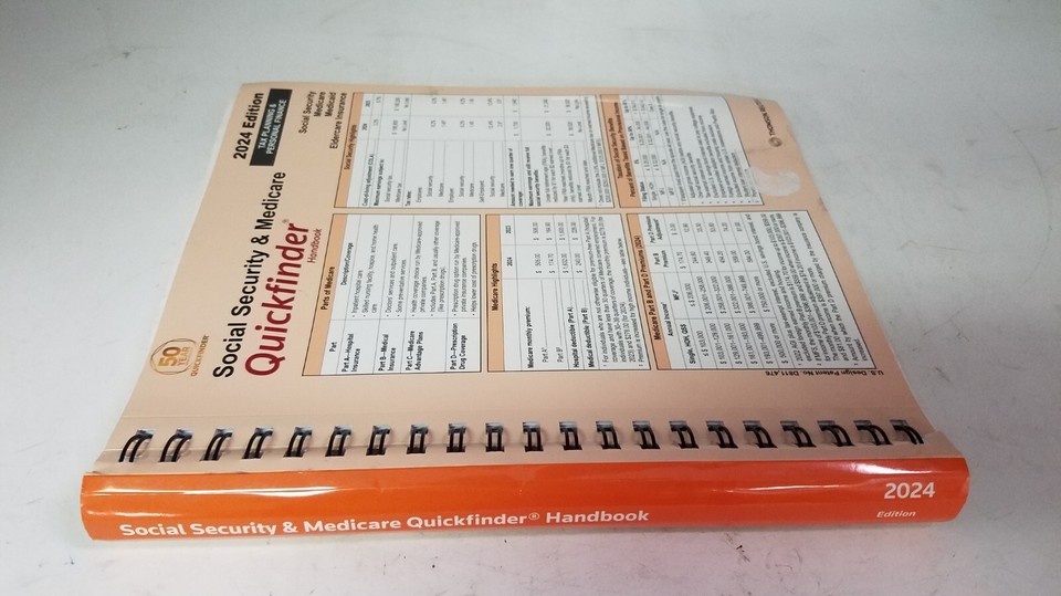 Social Security & Medicare Quickfinder Handbook 2024 Edition | eBay