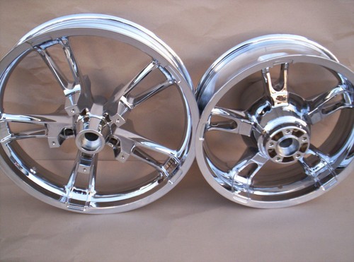 Harley-Davidson Touring Streetglide Enforcer Chrome Wheels | 19 in | 3 ...