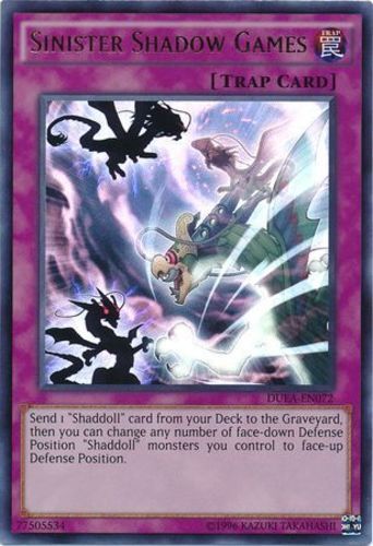 Sinister Shadow Games - DUEA-EN072 - Ultra Rare - Unlimited Edition x1 ...