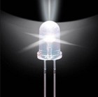 50pcs F5 5mm White Round Superbright LED Light LED lamp | eBay