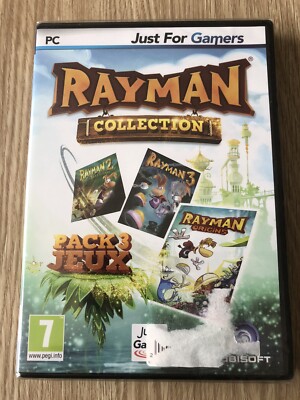 RAYMAN COLLECTION RAYMAN 2 + RAYMAN 3 + RAYMAN ORIGINS PC DVD FRANÇAIS ...