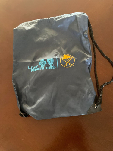 Buffalo Sabres NHL Hockey SGA Cloth Backpack - Blue Cross / Blue Shield ...