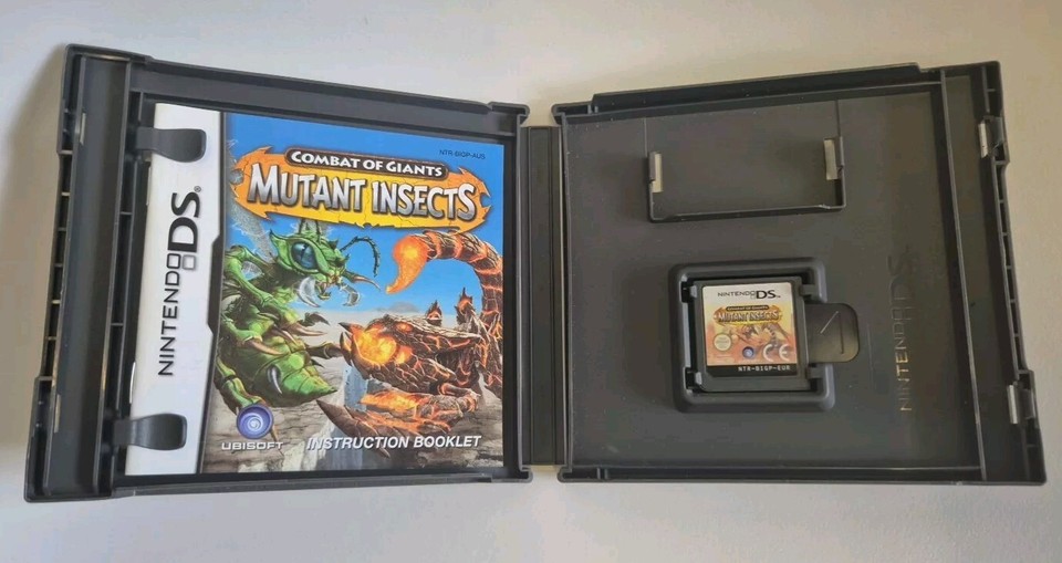 Combat Of Giants - Mutant Insects Nintendo DS Complete Game + 15 Cards ...