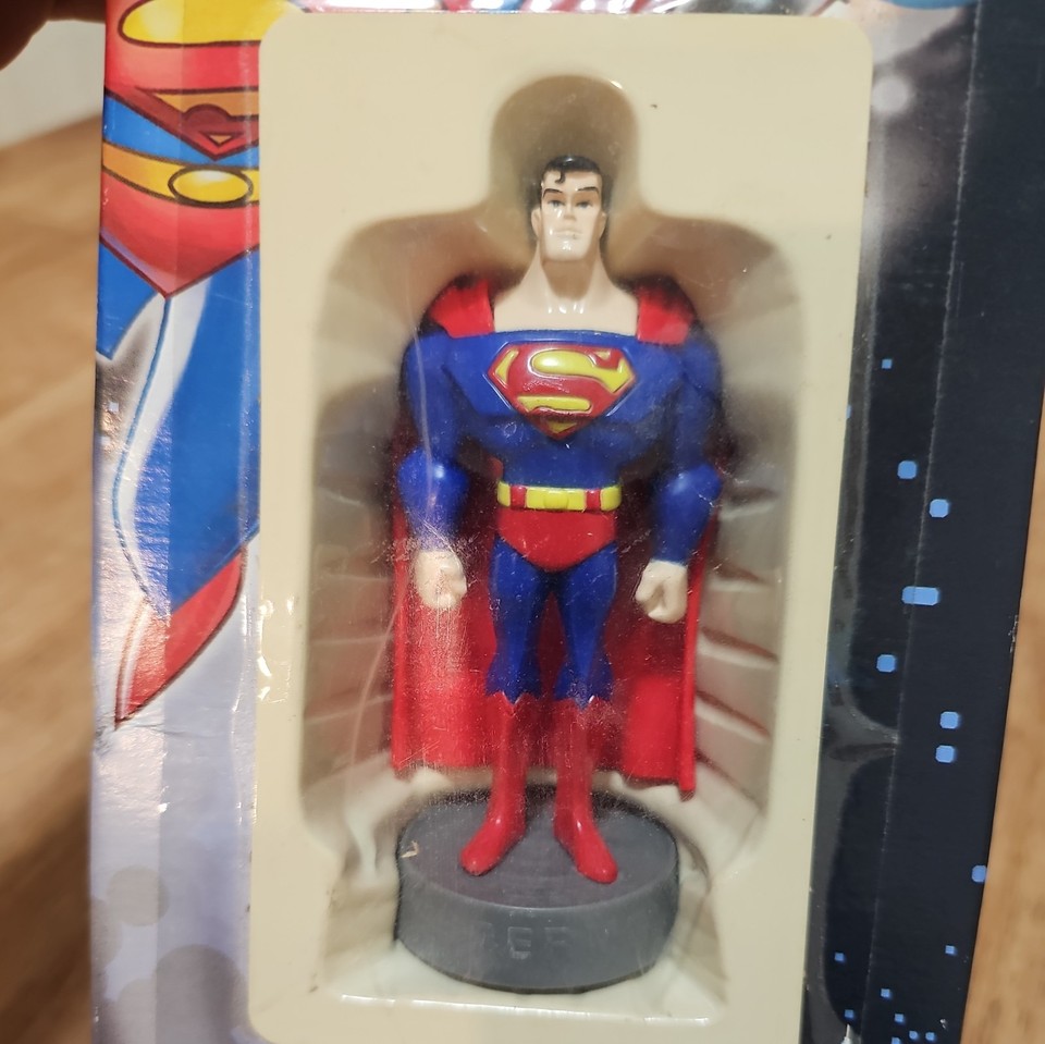 Vintage Cartoon NETWORK SuperMan JUSTICE LEAGUE POST Cereal Box Toy ...