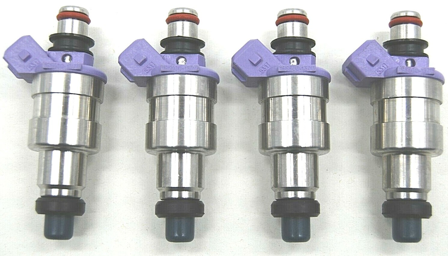4x 550cc 52l/b FUEL INJECTORS FOR NISSAN SKYLINE 200SX MAZDA RX7 TOYOTA ...