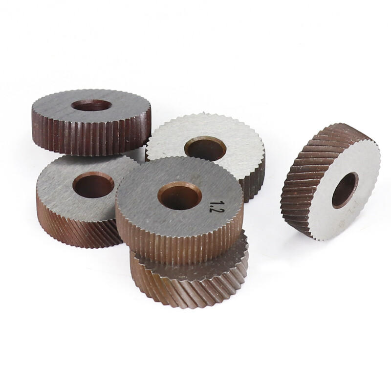 7Pcs/Set 20mm Straight Linear Knurling Tool 0.5mm 1.5mm 2mm Pitch ...