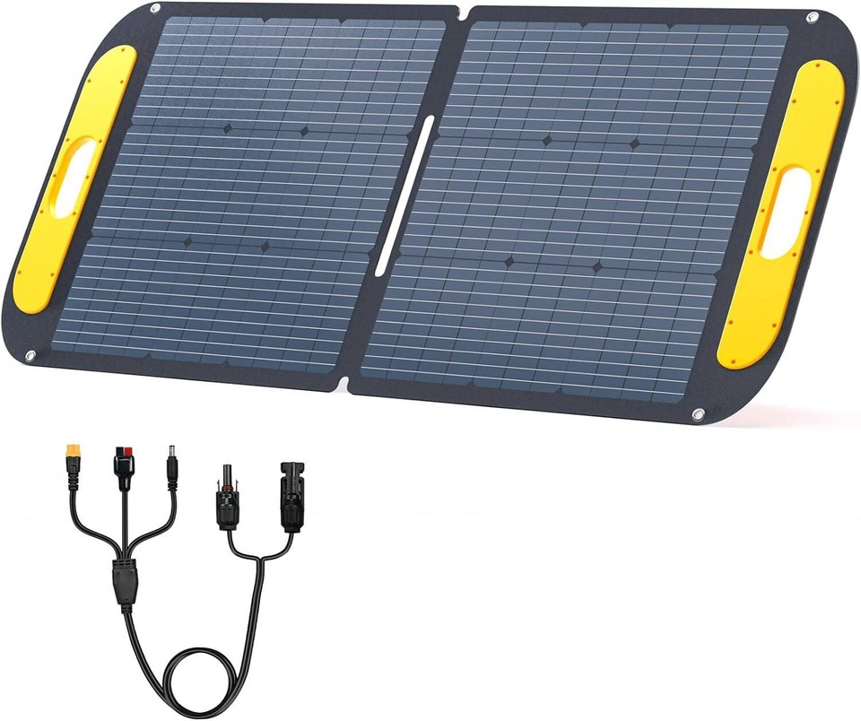 VTOMAN 110W/200W/400W Portable Solar Panel 23% Efficiency Foldable ...