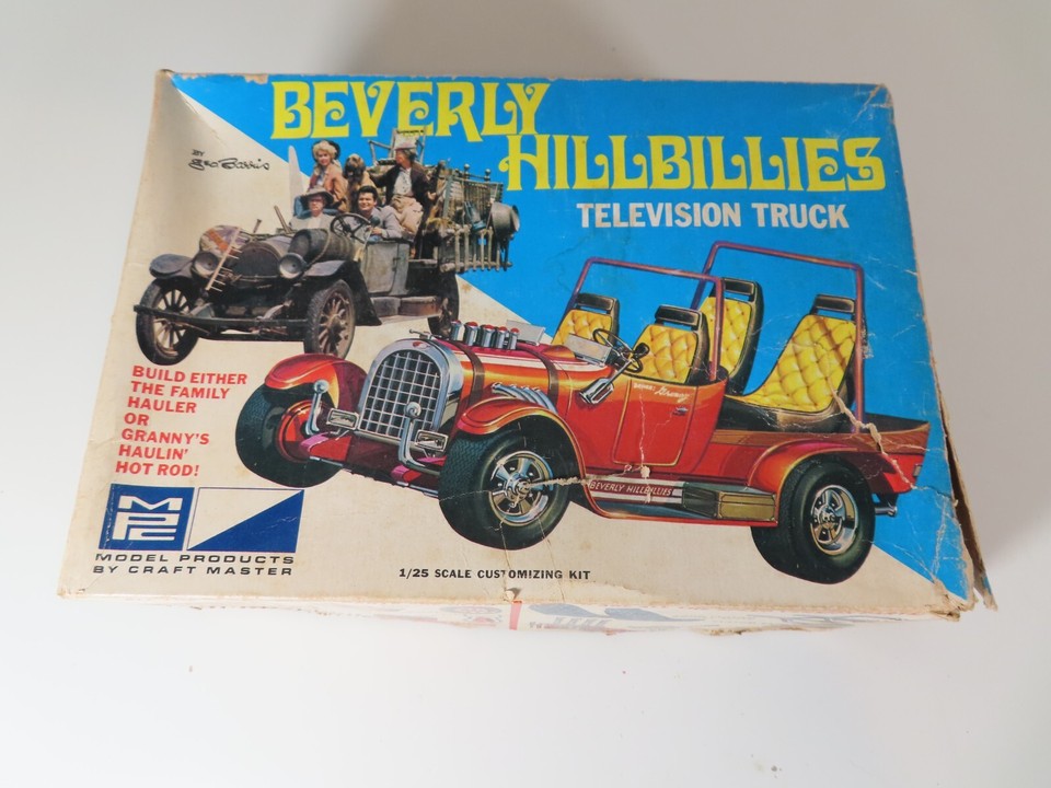 Beverly Hillbillies Model Television Truck 1968 Box *INCOMPLETE* | eBay