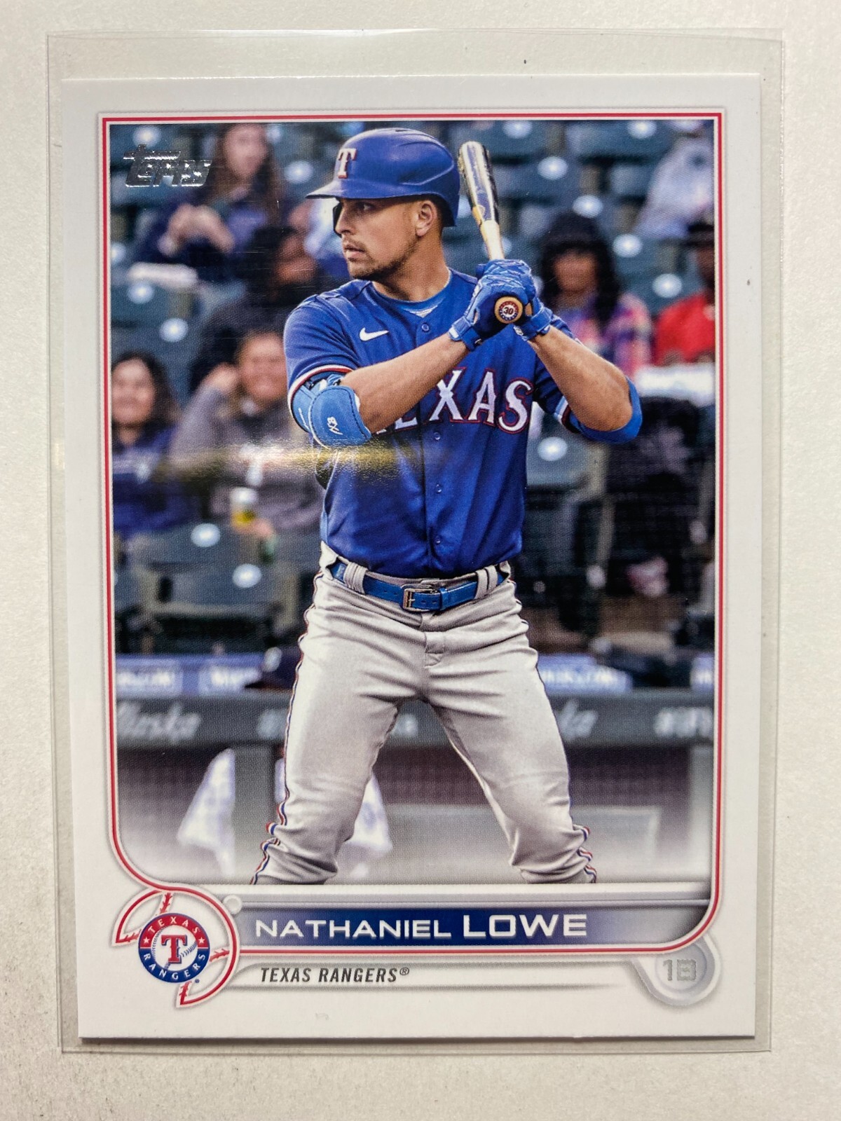 Nathaniel Lowe 2022 Topps Texas Rangers #551 Advanced Stats 46/300 Card ...