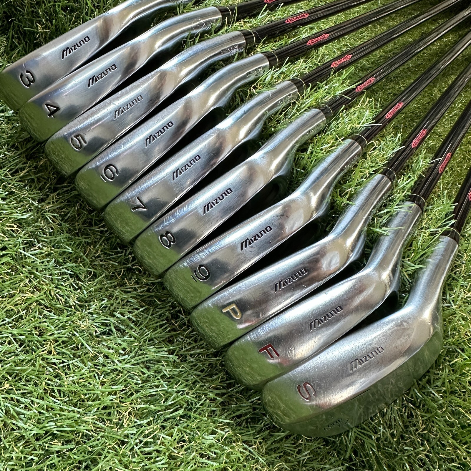 MIZUNO T-ZOID COMP EZ Iron Set 3-9 PwFwSw 10pc Graphite Flex SR RH Men ...
