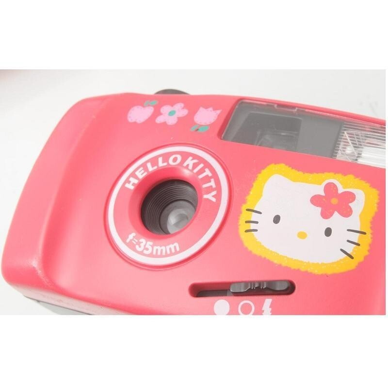 Tested Sanrio Hello Kitty rare 35mm film Camera with a kawaii case From ...