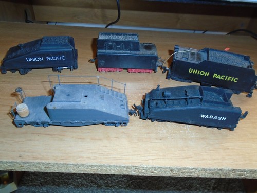 Lot of 5 HO Scale Steam Locomotive Tender Only lot | eBay