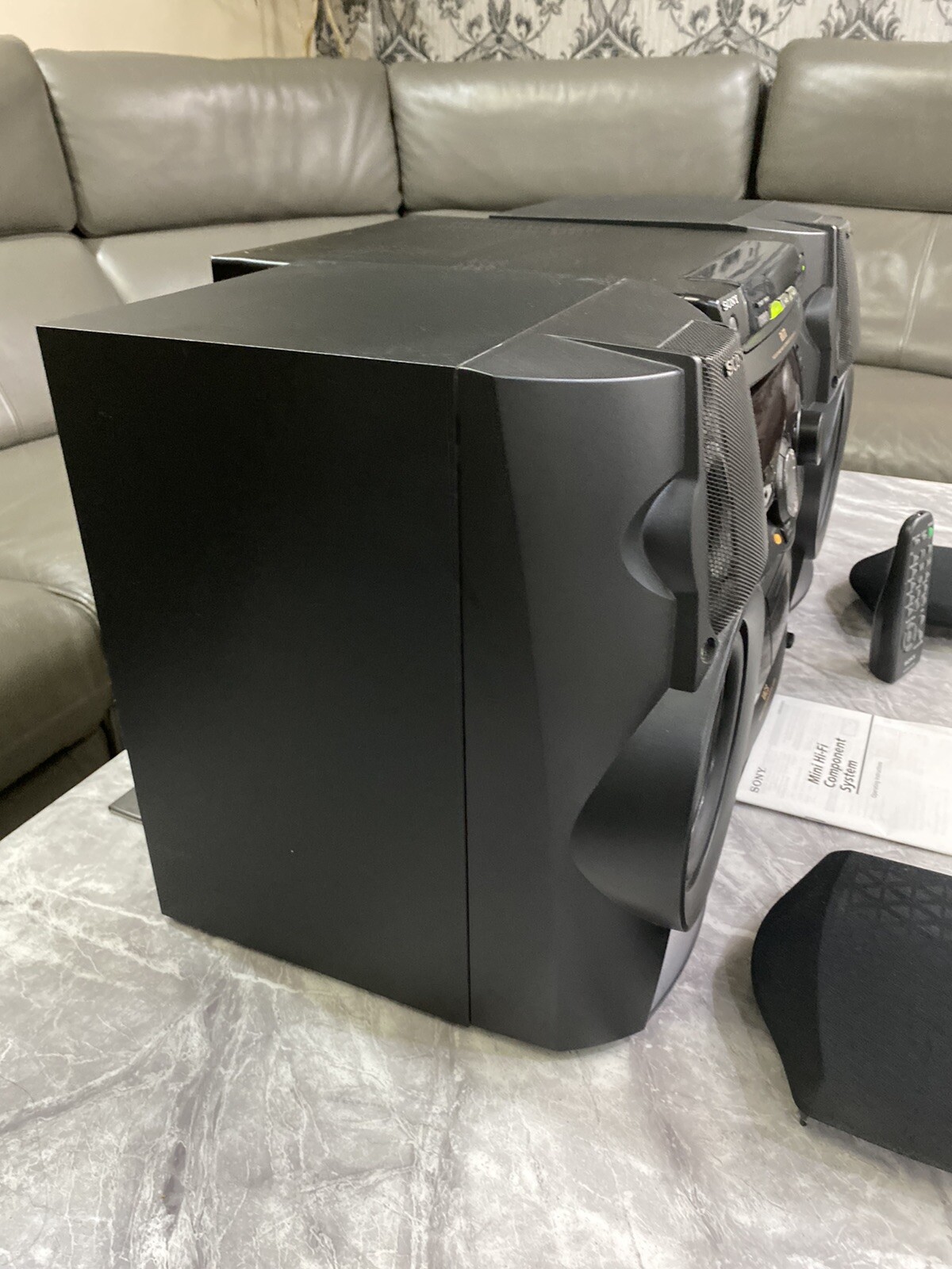 Sony MHC-RX70 Hifi Stereo System 3CD Player Cassette Deck Radio ...