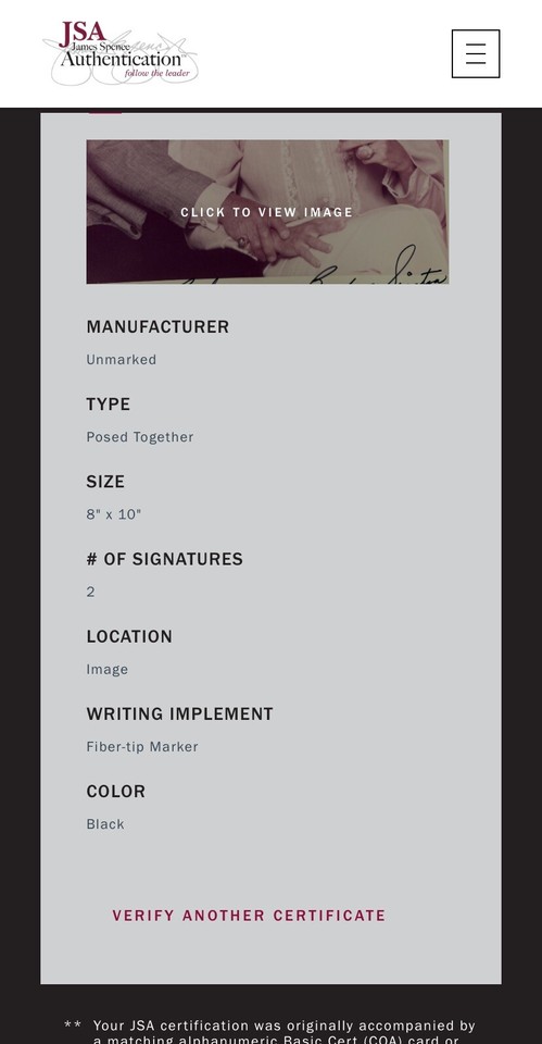 FRANK SINATRA + BARBARA signed photo autograph signature FULL LOA JSA ...