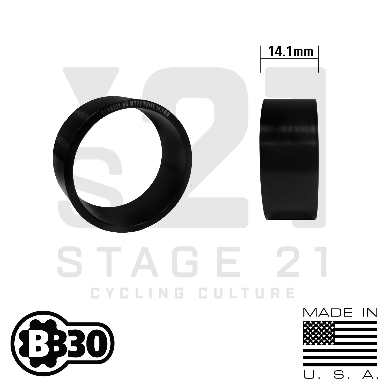 BB30/Pressfit30 - 30mm Spindle Spacers - Choose Size! BB30 PF30 SRAM ...
