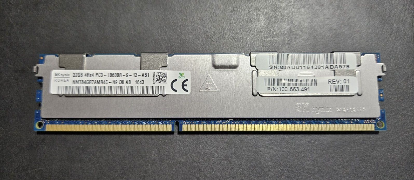 SK hynix hyundai 32GB Server RAM DDR3 1333MHz 4Rx4 PC3-10600R ...