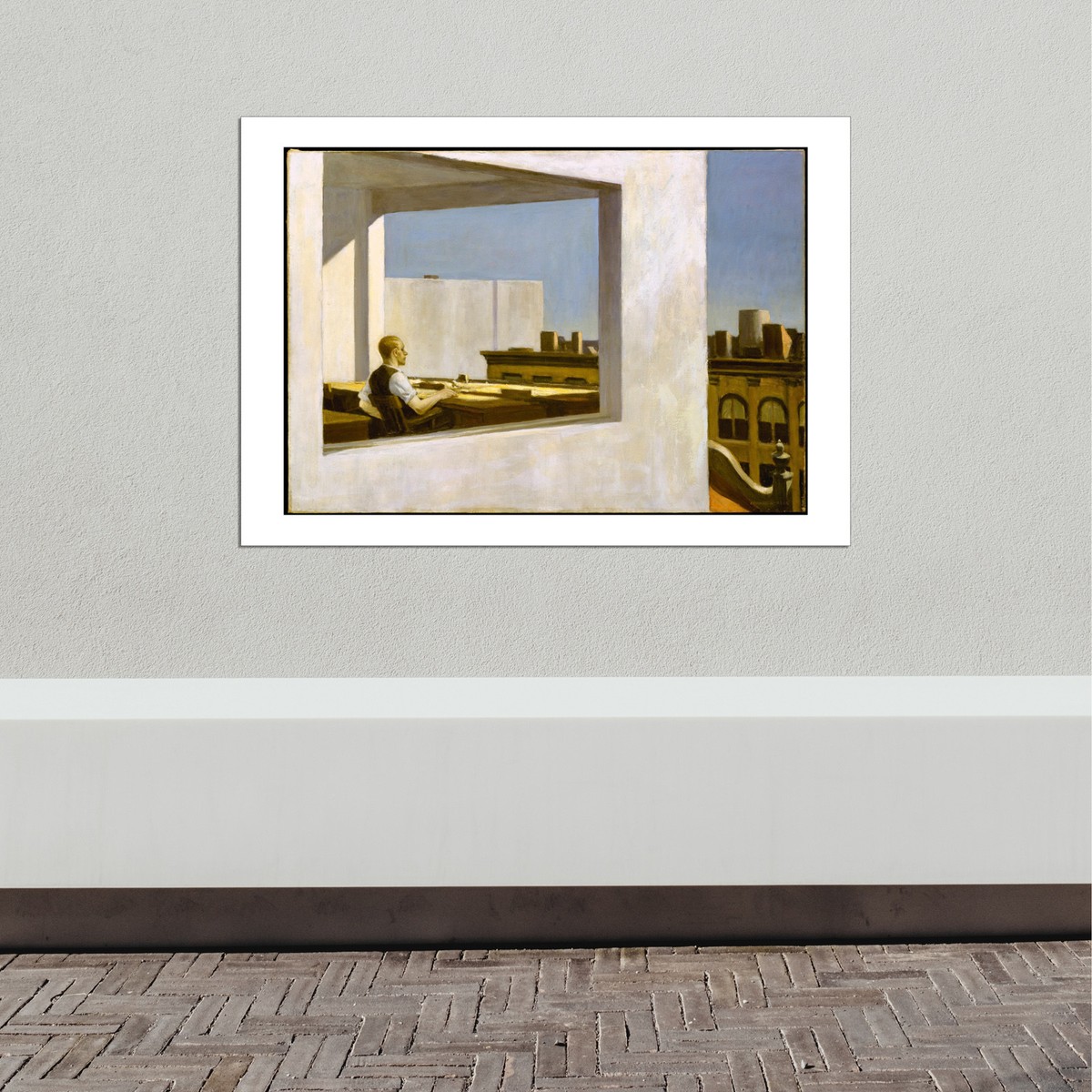 Edward Hopper Office In A Small City