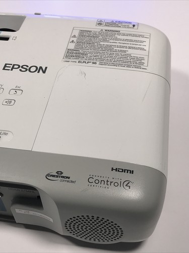 Epson Powerlite 108 3LCD ANSI HDMI Projector 3700 Lumens H860A 1986 ...