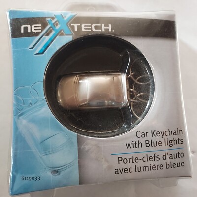 Nexxtech Car Keychain with Blue LED Lights | eBay