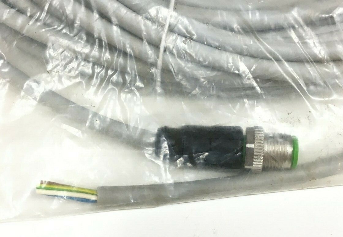 Murr 7000-12041-2251500 Cable M12 Male Straight Connector 15M 125V AC ...