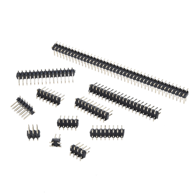 2.0mm Pitch 2P-40P PCB Male / Female Pin Header Single / Double Row ...