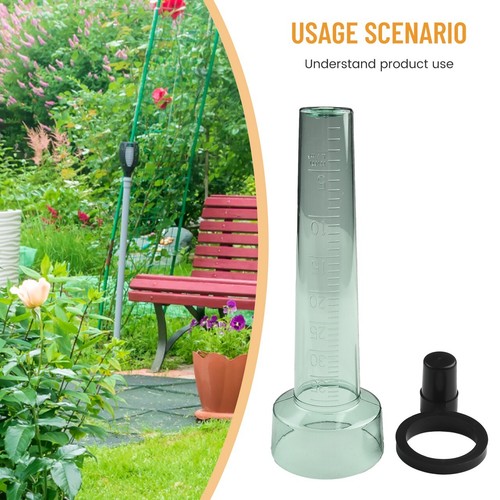 Rain Meter Rain Gauge 1pcs Durable Easy To Carry Garden Outdoor Rain ...
