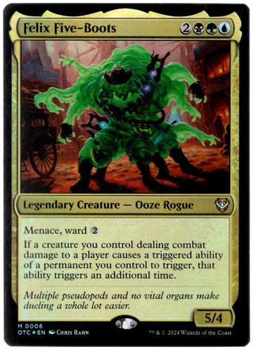 Felix Five-Boots 0006 Mythic Foil Outlaws of Thunder Junction MTG Near Mint | eBay