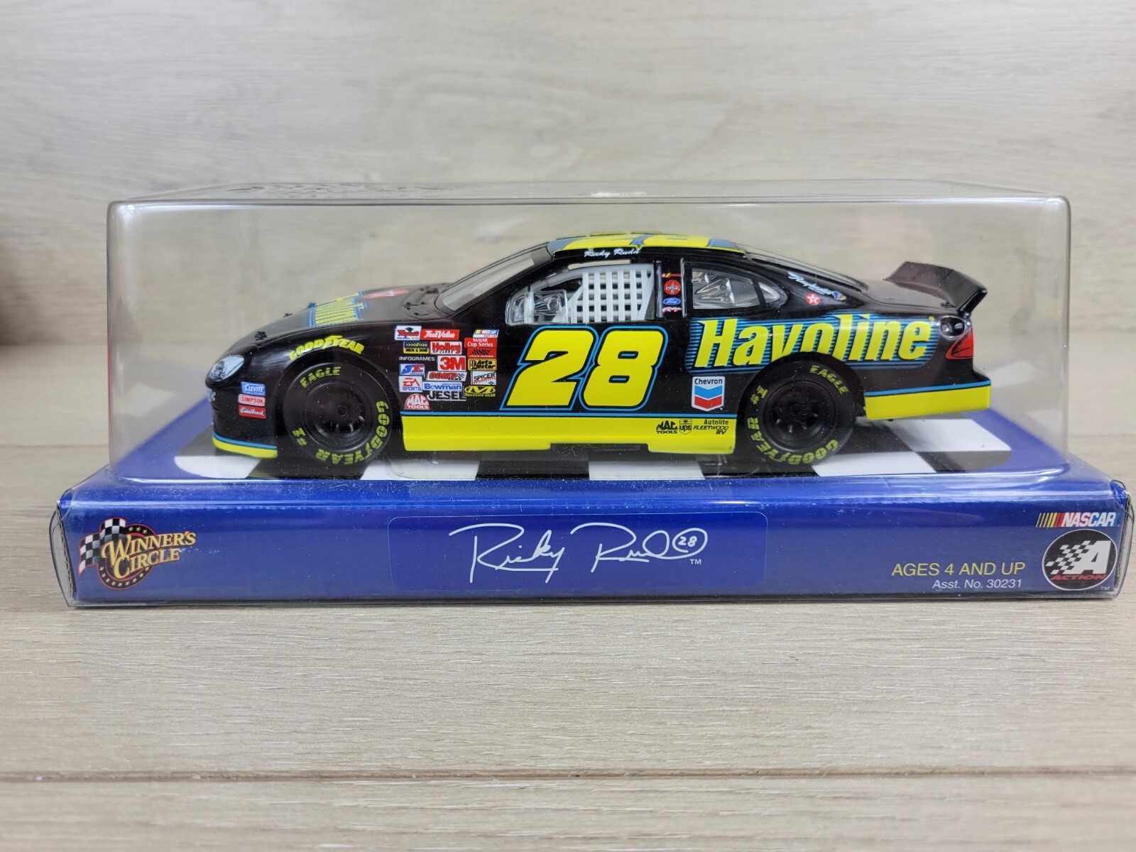 Winner's Circle NASCAR Texaco Ricky Rudd #28 Die-Cast Car 1/24 Scale | eBay