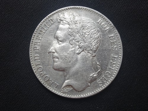 Belgium 5 Francs 1849 (5 Frank) Leopold I, KM:3.2 | eBay