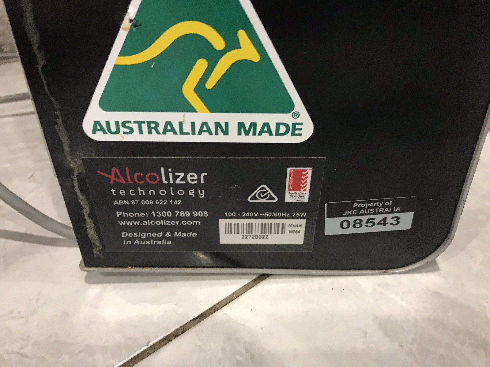 Alcolizer WM4 Wall Mount Breathalyzer | eBay