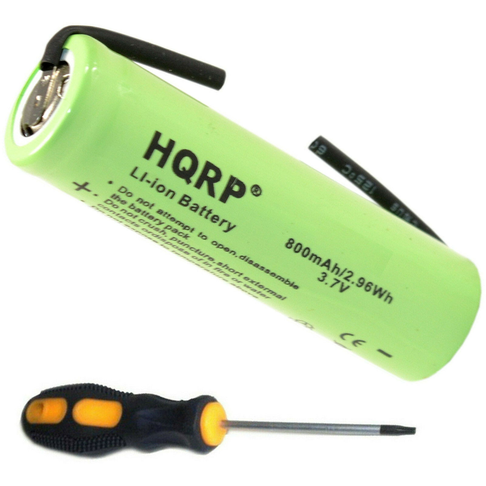 HQRP 3.7V Li-Ion Battery for Philips Norelco Shavers, Sonicare Series ...