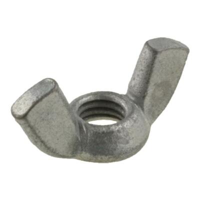 Qty 1 Wing Nut M16 (16mm) Metric Mechanically Galvanised Steel Galv ...