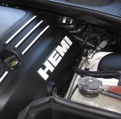 HEMI Engine Cover Decals (pair) for Charger and Challenger 5.7 Liter | eBay
