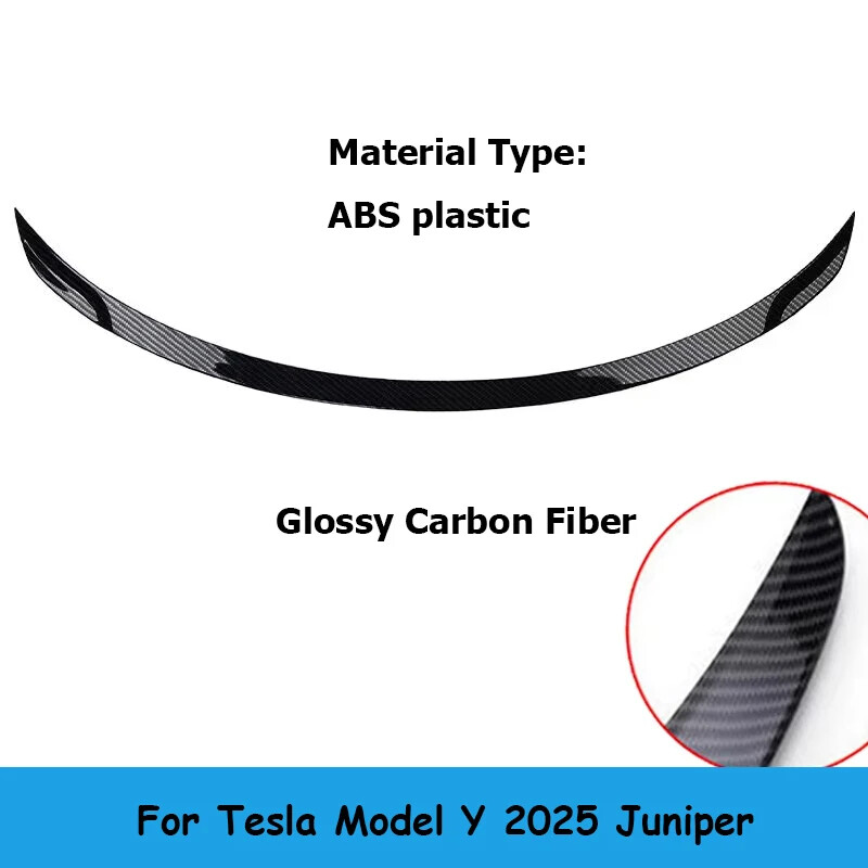 Spoiler For Tesla Tesla Model Y 2025 2026 Juniper Refresh Abs ...