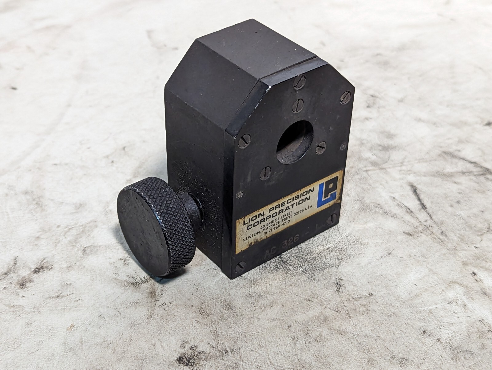 Lion Precision AC 326-1 precision dial rotator for threaded rod | eBay