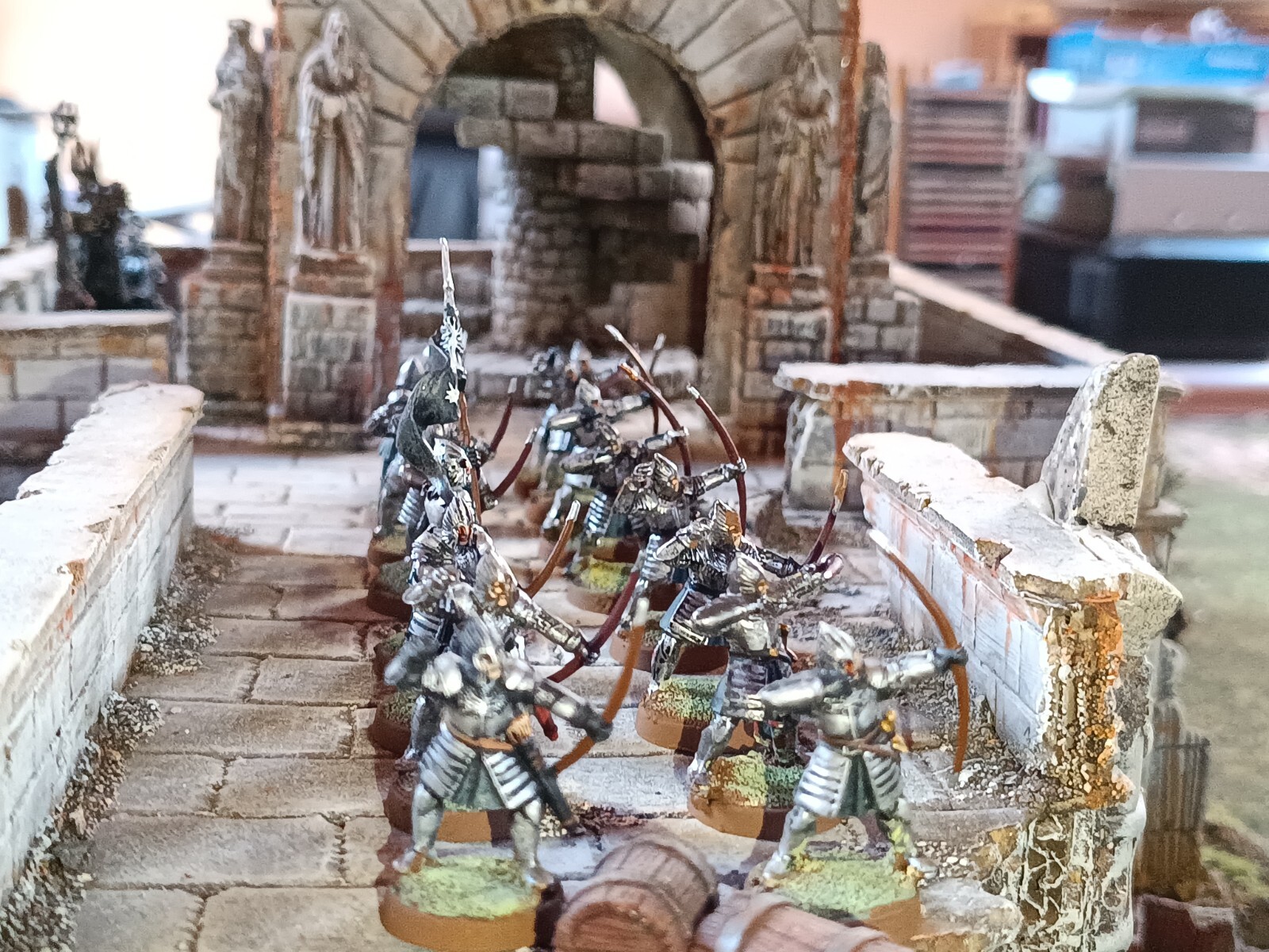 Warhammer Fantasy LOTR - Minas Tirith Warriors Archer Unit - GW / pro ...