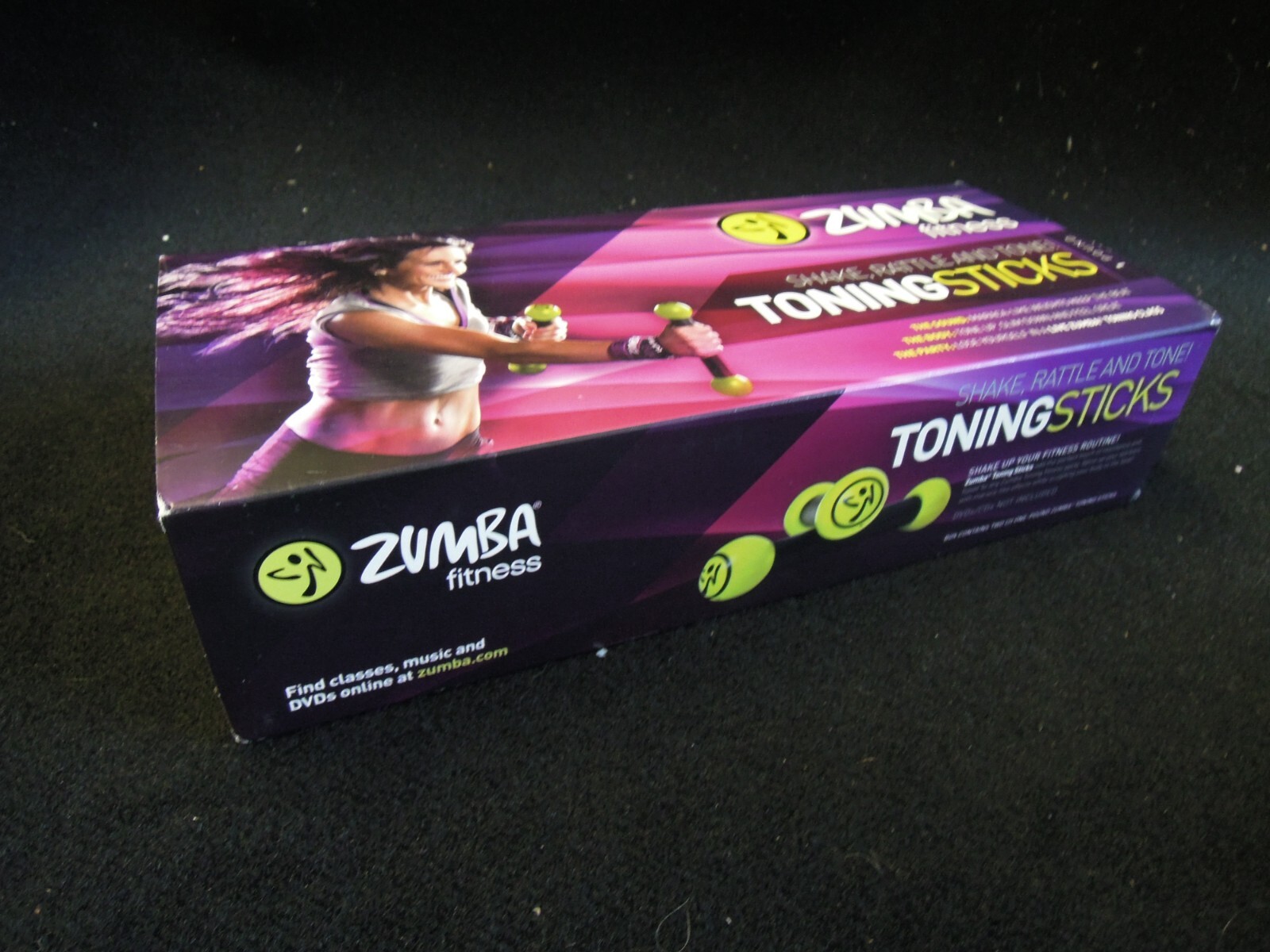 Zumba 1 lb Toning Sticks Shaker Weights (Set of 2) New Open Box [A19 ...