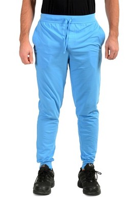 Hugo Boss Men's "Identity Pants" Blue Stretch Casual Lounge Pants US ...