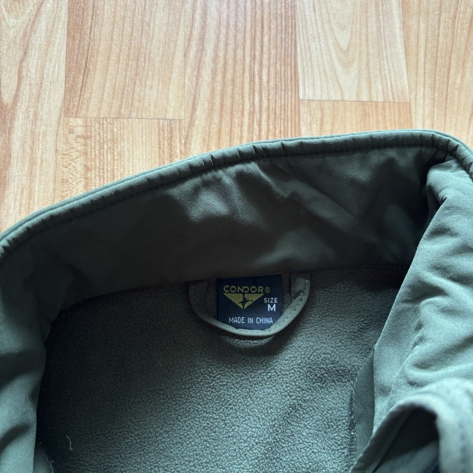 CONDOR 602 Summit Mens Army Green Jacket Soft Shell Tactical Concealed ...