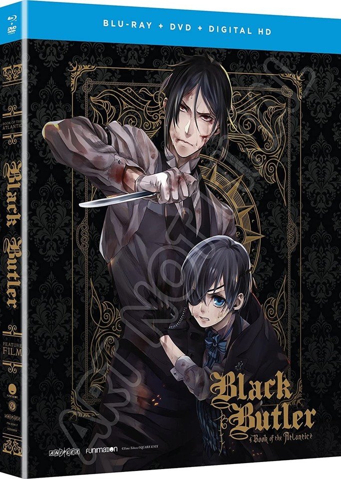 Black Butler: Book of the Atlantic (Blu-ray) Brina Palencia J. Michael ...