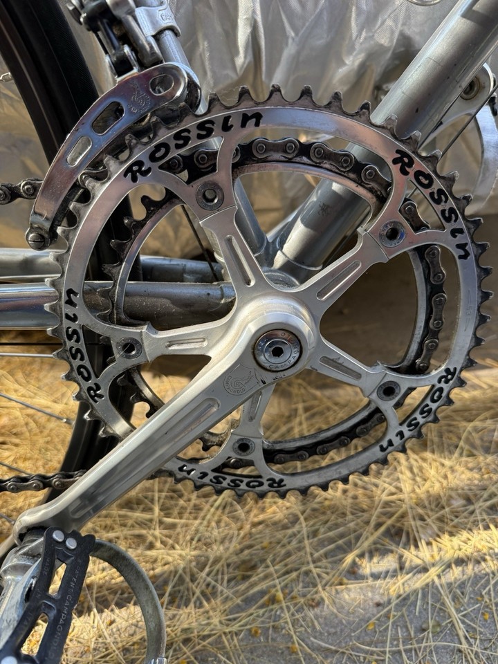 Rossin Steel Road Pantograph Campy Super Record Bike 700c | eBay