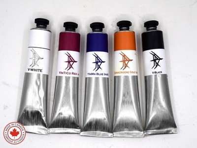 The World's Rarest Colors - Modern Era Set - 50ml - Handmade Oil Paint ...