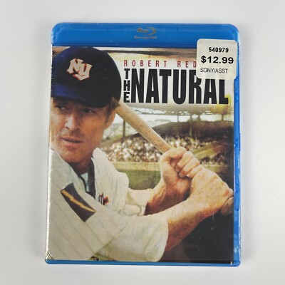 The Natural (Blu-ray, 1984) Robert Redford • Baseball SEALED ...