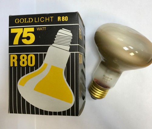 PAULMANN Goldlicht Reflektorlampe R80 E27 230V 75W Gold | eBay.de