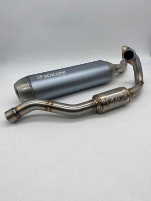 Scalvini Exhaust Muffler Fantic XEF / XMF 125 4T 2023-2025 Grey | eBay UK