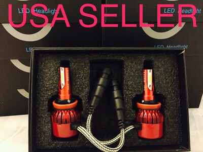 H11 H11LL LED Car Truck Headlight Bulbs HID 5K 5000K protekz WHITE ...