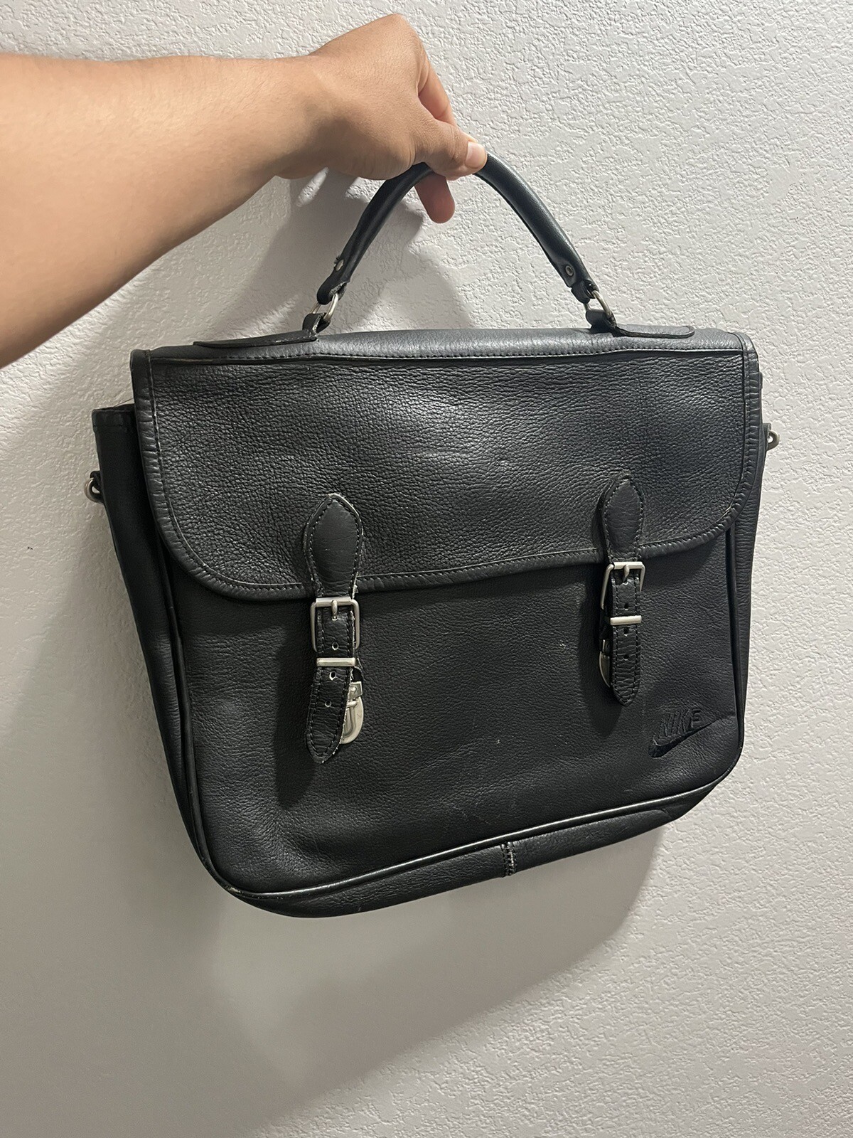 Vintage Rare 1980’s - 1990’s Nike Portfolio Leather B… - Gem