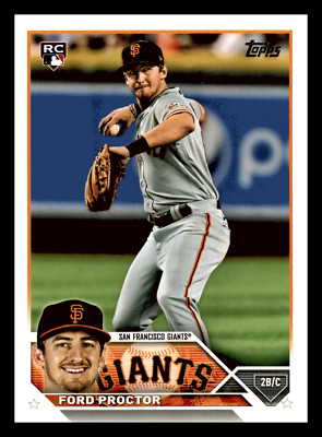 2023 Topps Series 2 Ford Proctor RC Rookie #472 Centered Mint | eBay