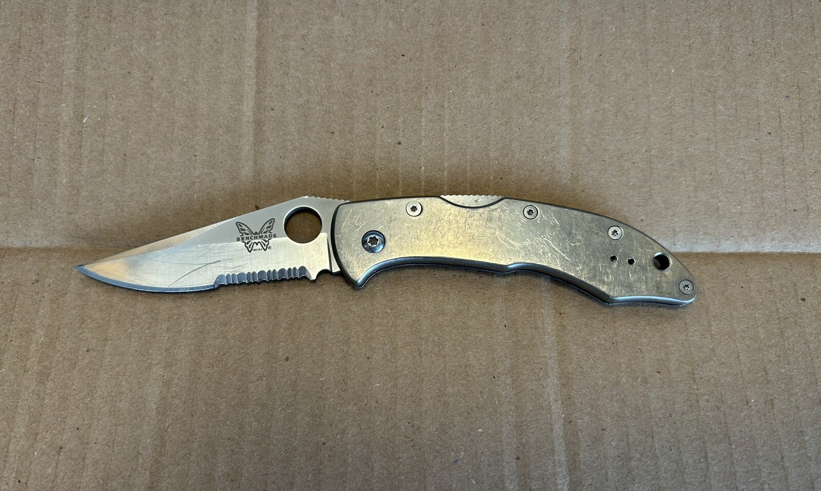 CHRISTMAS!! RARE Benchmade 10412-1 Confirmed With HQ Gift Dad Son ...