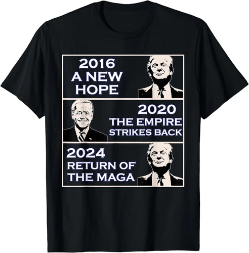 2024 Return Of The Maga, Pro Trump 2024 Anti-Biden T-Shirt | eBay